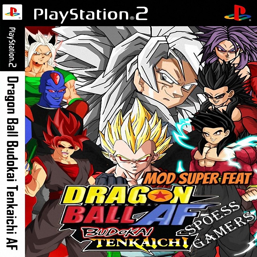 Mod Super Feat Af Ps2 Dragon Ball Budokai Tenkaichi 3 Patch | Shopee Brasil