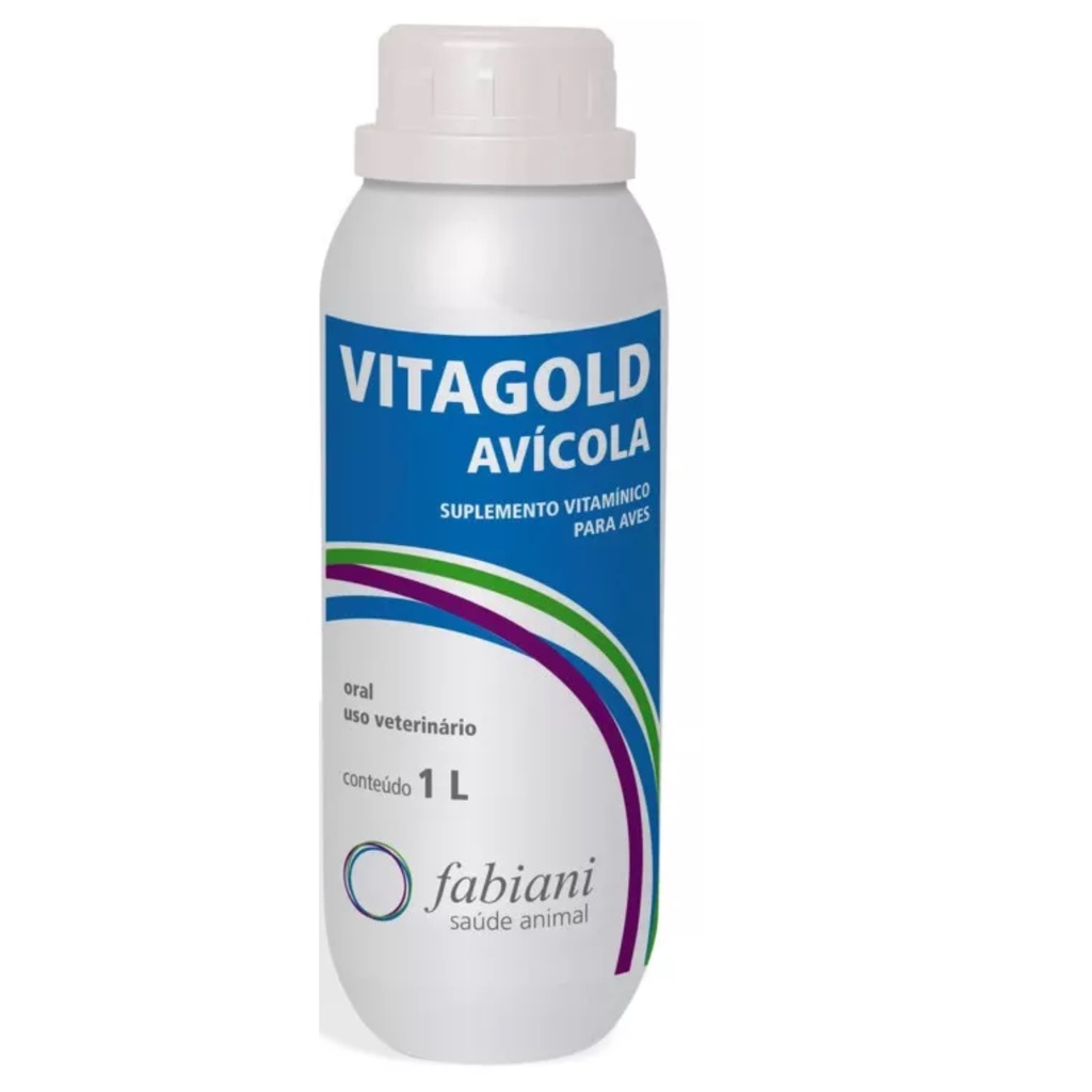 Suplemento Vitaminico Para Aves VITAGOLD AVICOLA 1 Litro | Shopee Brasil