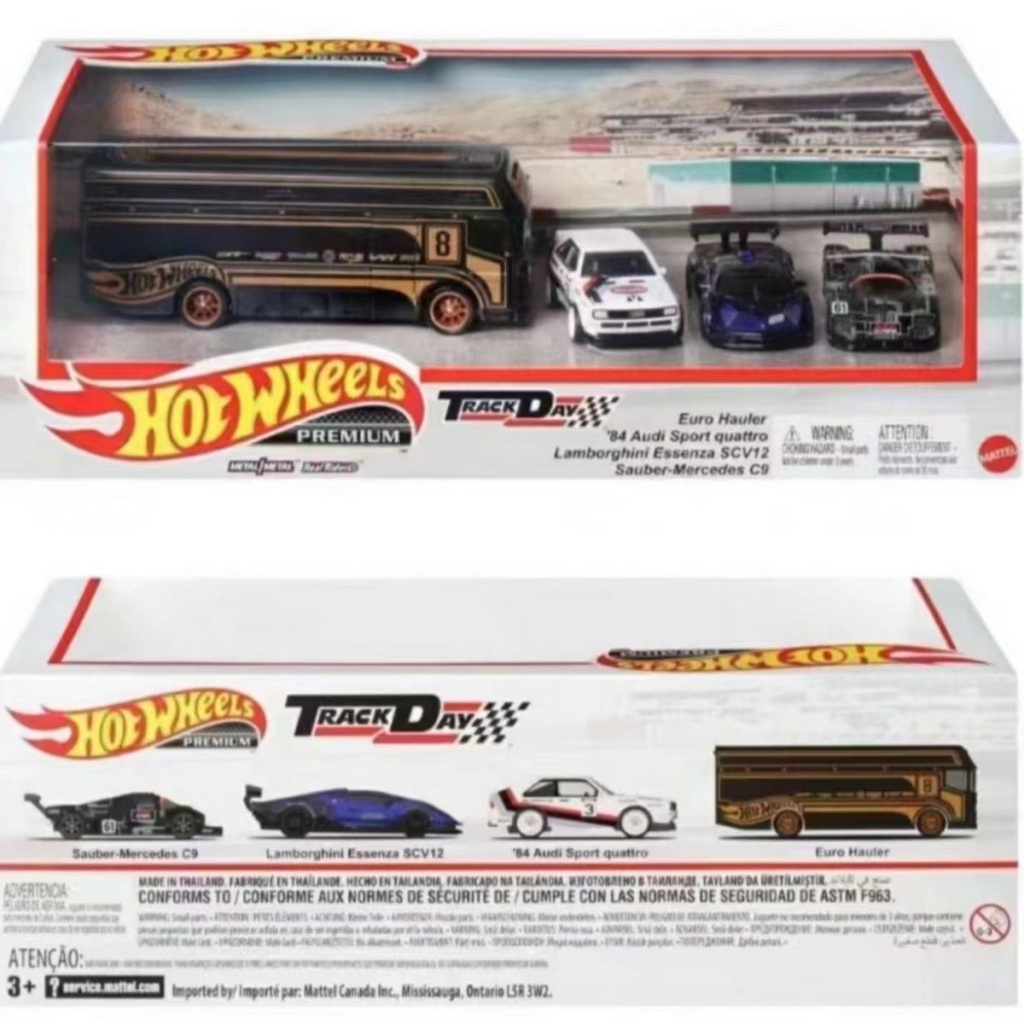 Hot Wheels Track Day Speedway Day Garage Cena Mercedes-Benz C9 ...