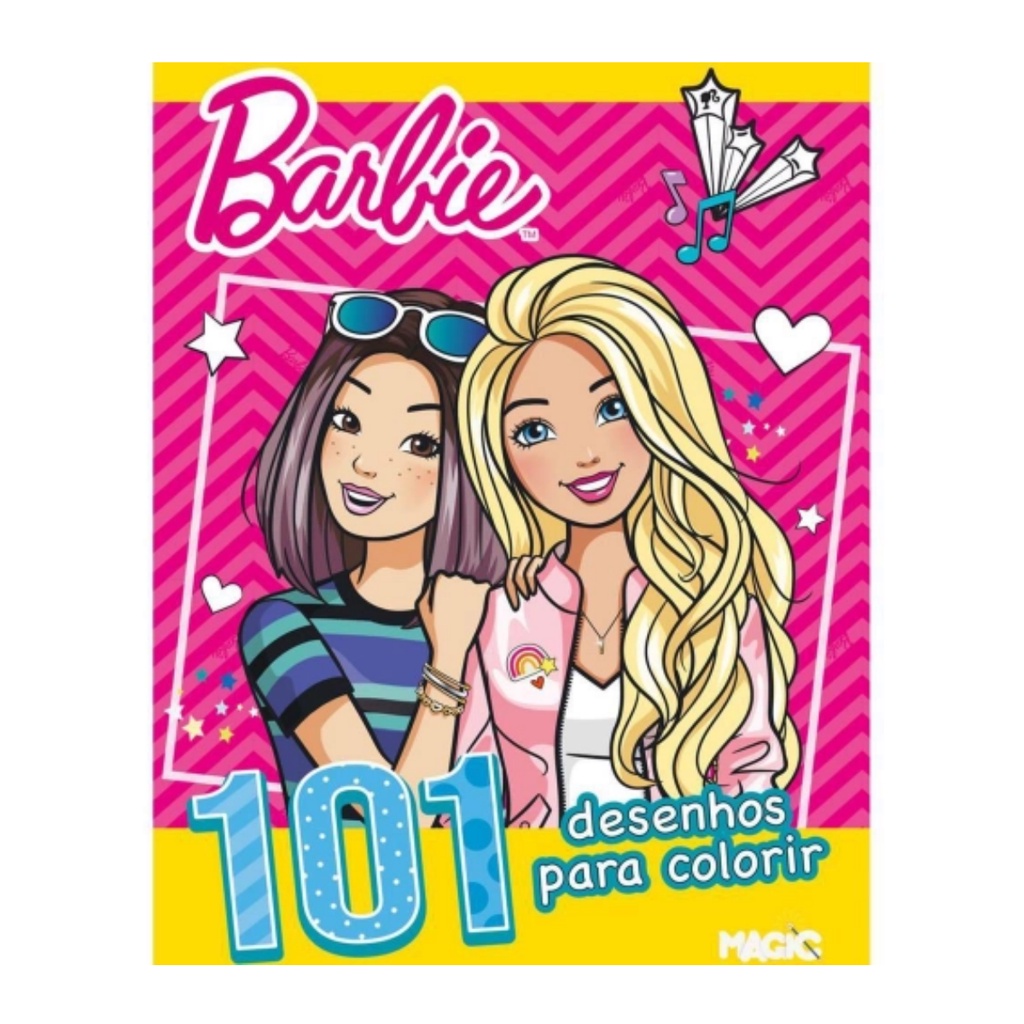 Livro 101 desenhos para colorir Barbie🌘 Dê um giro na Slot Machine ... Livro 101 desenhos para colorir Barbie🌘 Dê um giro na Slot Machine ...
