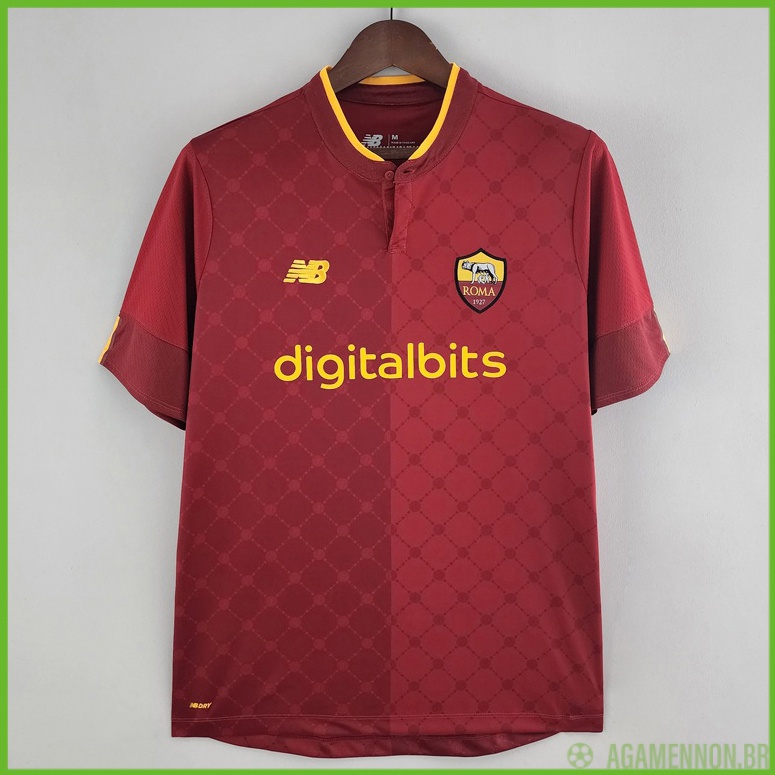 Camisa Da Equipe/Roma 22-23 I LM Futebol/De K4SL | Shopee Brasil