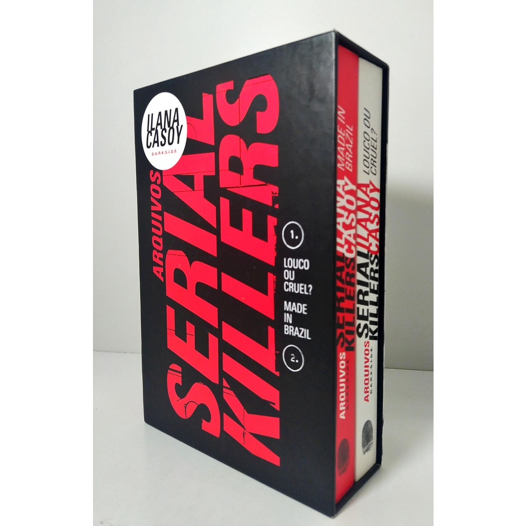 Box Arquivos Serial Killers - 2 Livros | Shopee Brasil