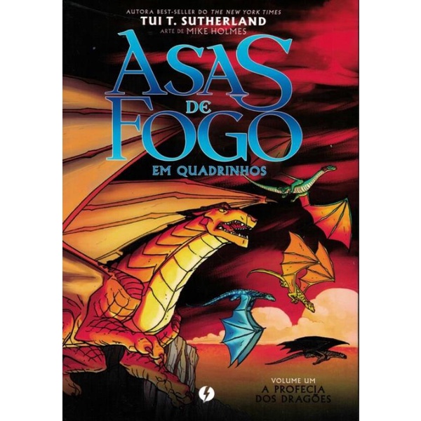 Livro - Asas De Fogo Vol. 1 - A Profecia Dos Dragoes Em Quadrinhos | Shopee Brasil