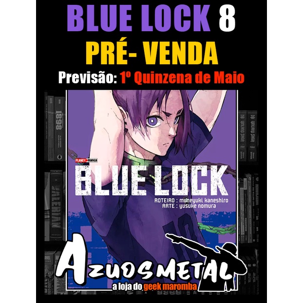 Blue Lock - Vol. 8 [Mangá: Panini] | Shopee Brasil