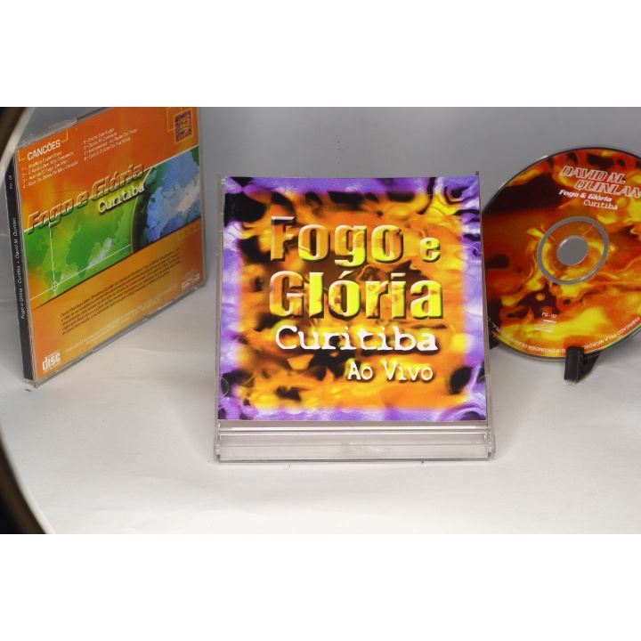 Cd Gospel / David Quinlan: Fogo e Glória Curitiba - ao vivo | Shopee Brasil
