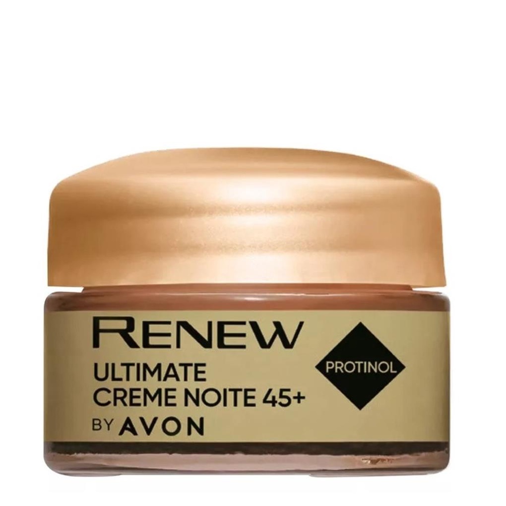 Avon Ultimate Creme Noite 15g Idade45+ Reativa a Producao de Colageno ...