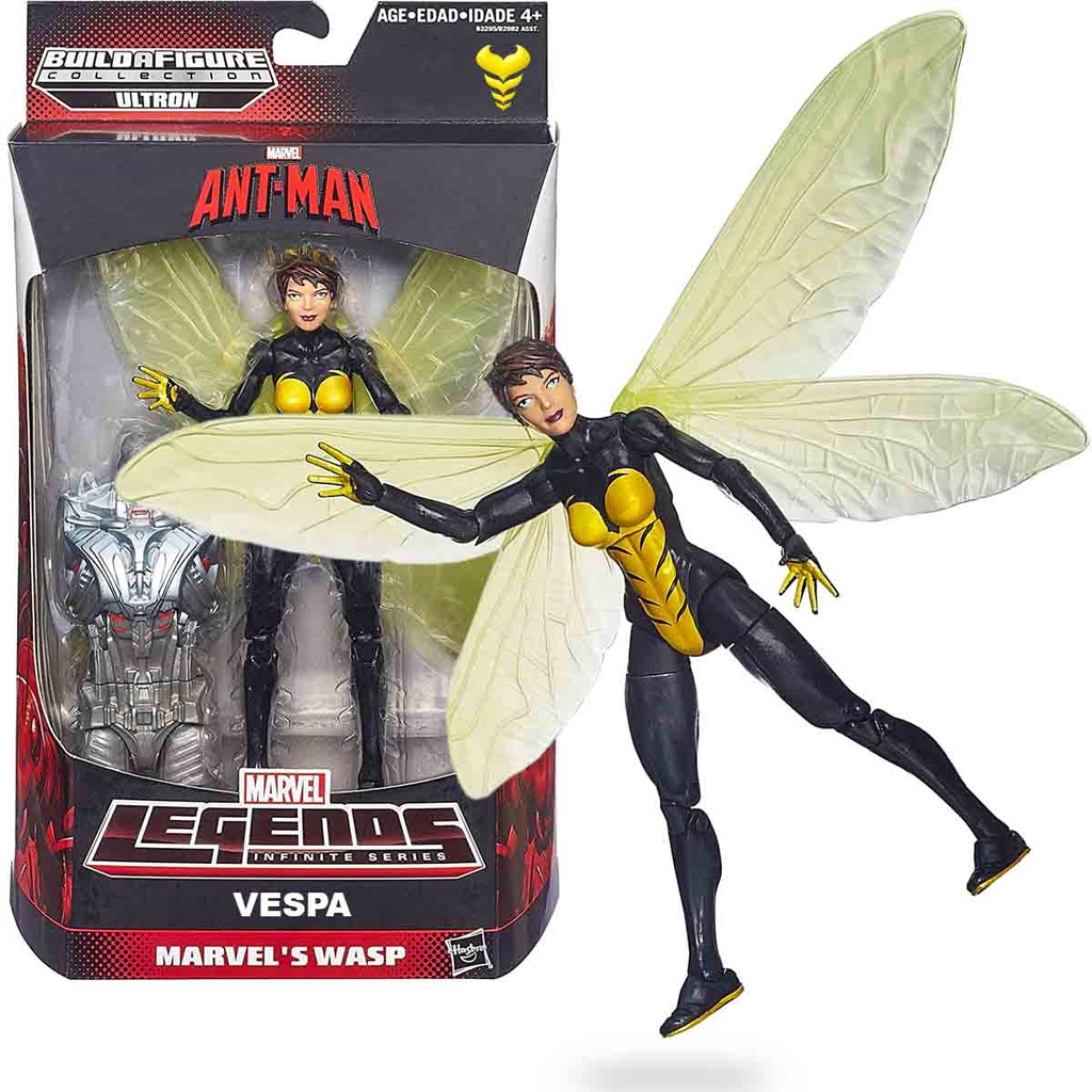Vespa Boneco Articulado Marvel Legends The Wasp - Hasbro B3295 | Shopee ...