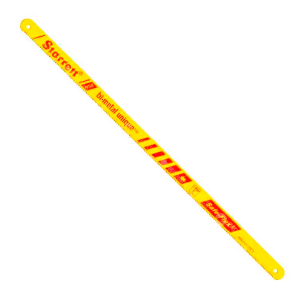 Kit Jogo Lâmina Tipo Segueta Serra Manual Bimetal Flexível 12 Pol. 18T ...