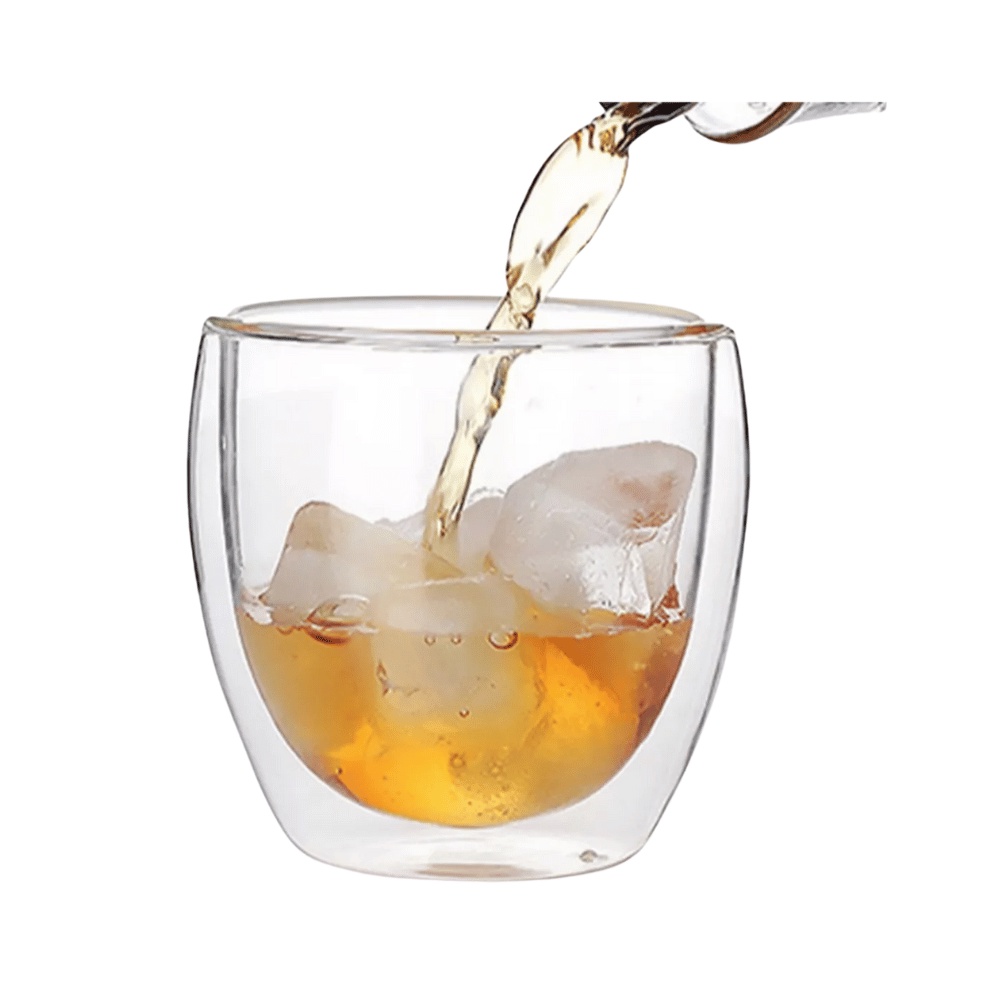 Copo de Vidro Parede Dupla para Café Nespresso 250ml | Shopee Brasil