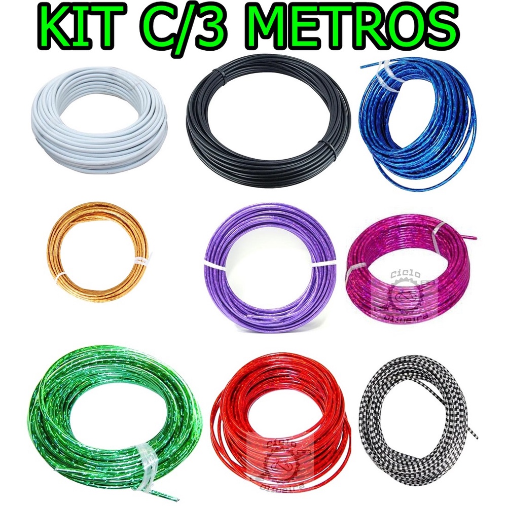 Conduite com Teflon kit com 3 metros | Shopee Brasil