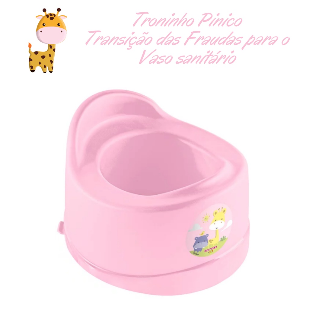 Troninho Penico Infantil Feminino Bebe Sanremo | Shopee Brasil