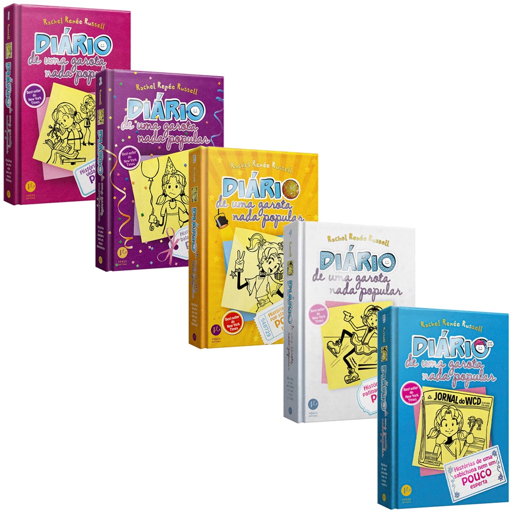 Kit Coleção Diário de Uma Garota Nada Popular: Histórias de uma vida ...