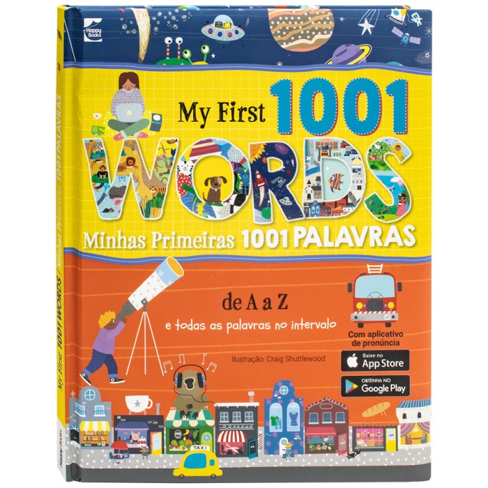 Minhas Primeiras 1001 Palavras - My First 1001 Words | Shopee Brasil