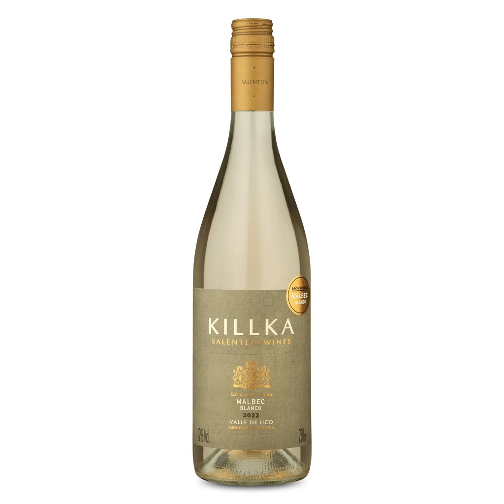 Vinho Salentein Killka Valle de Uco Malbec Blanco Seco 2022 | Shopee Brasil