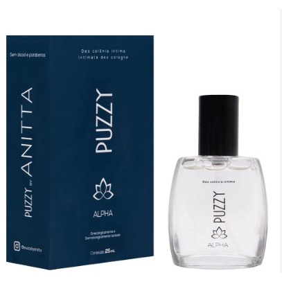 Colônia Intima Anitta Puzzy Alpha 25ml | Shopee Brasil