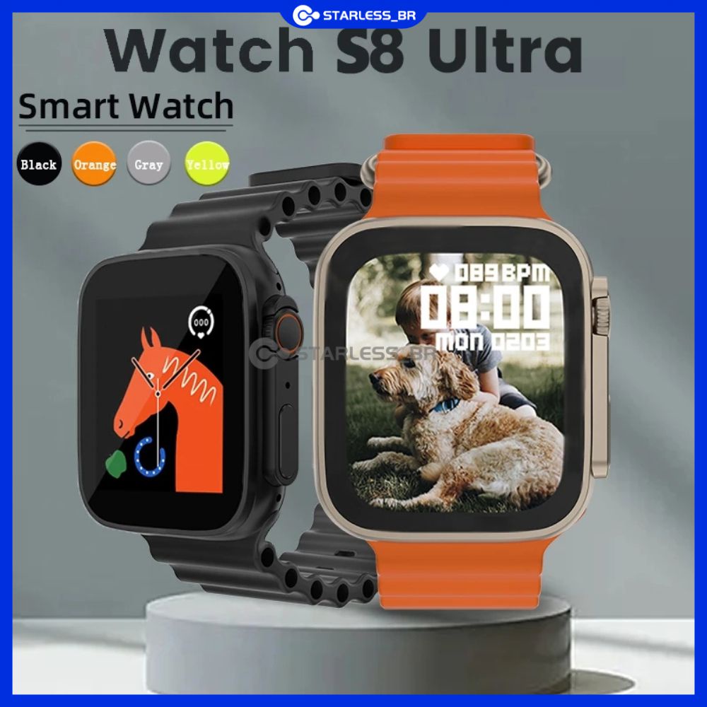 Smartwatch S8 Ultra Smart Watch Series 8 Calculadora Cardíaca ...