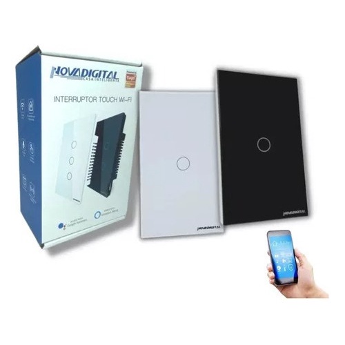Interruptor Inteligente Wi-fi Nova Digital 1 Botão Original | Shopee Brasil