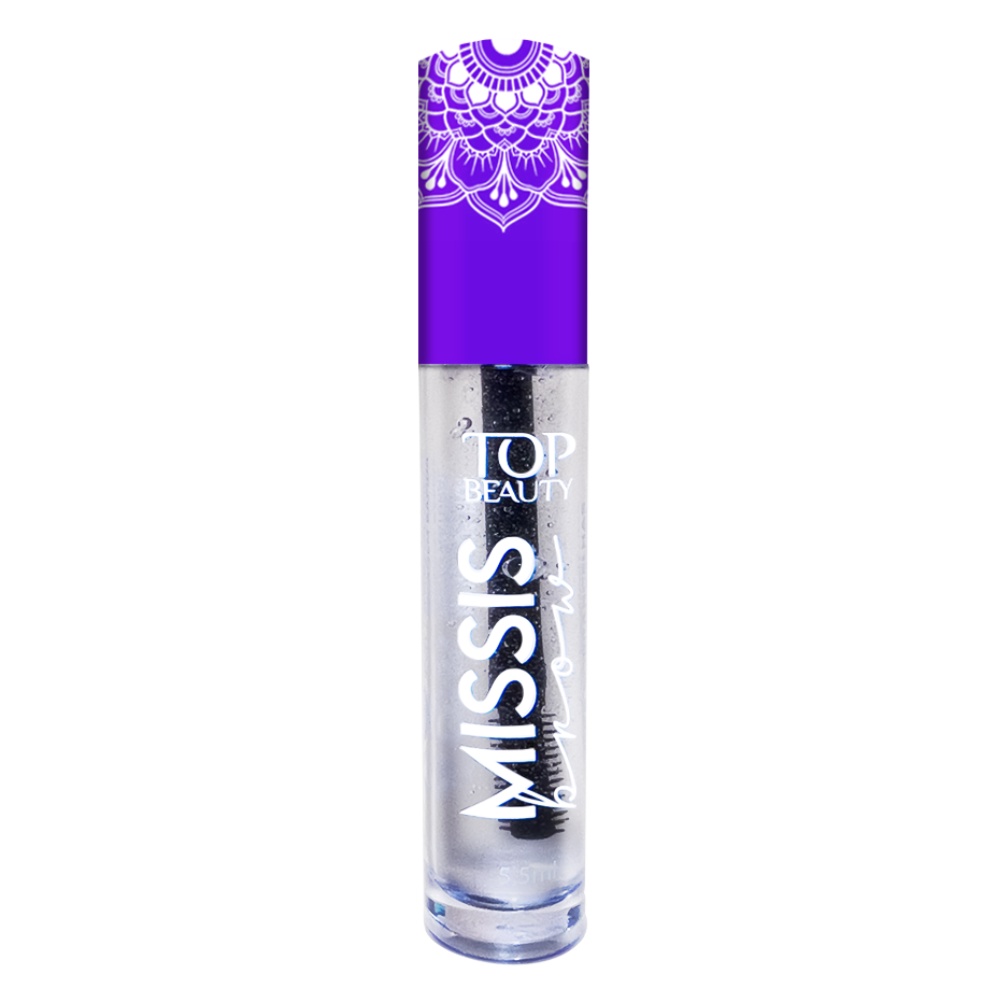 Gel Incolor para Sobrancelhas Missis Brow Top Beauty 5,5mL | Shopee Brasil
