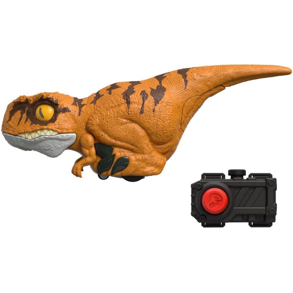 Jurassic World Click Tracker Atrociraptor Tiger - Mattel Licenciado ...