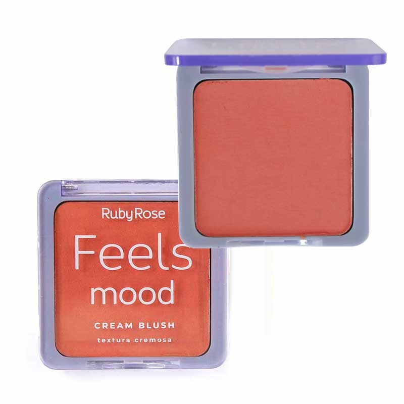 Cream Blush Feels Mood Ruby Rose B120 Pink Flush 9g | Shopee Brasil