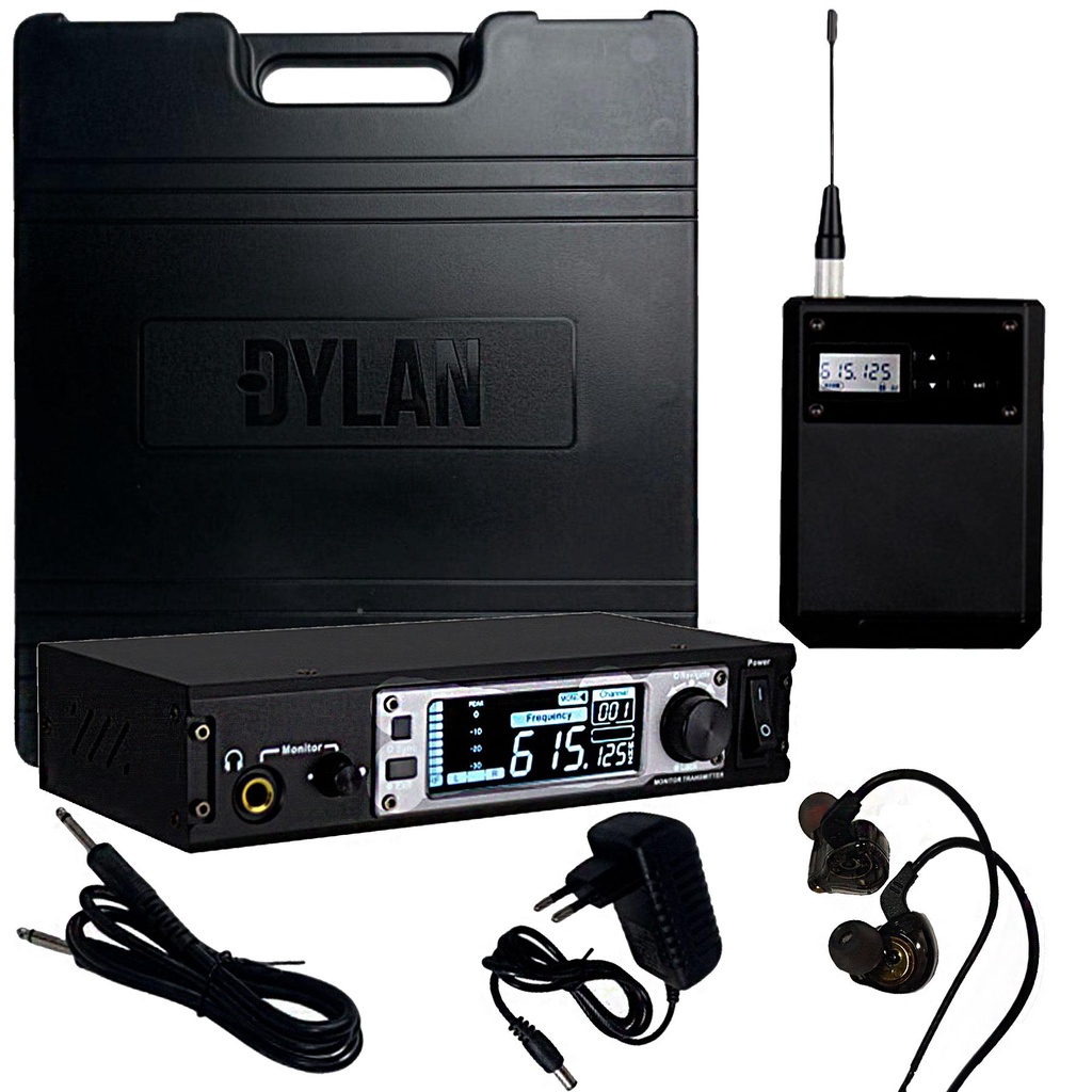 Monitor Sem Fio In Ear Dylan Dms-601 Uhf 100 Canais Digital | Shopee Brasil Monitor Sem Fio In Ear Dylan Dms-601 Uhf 100 Canais Digital | Shopee Brasil