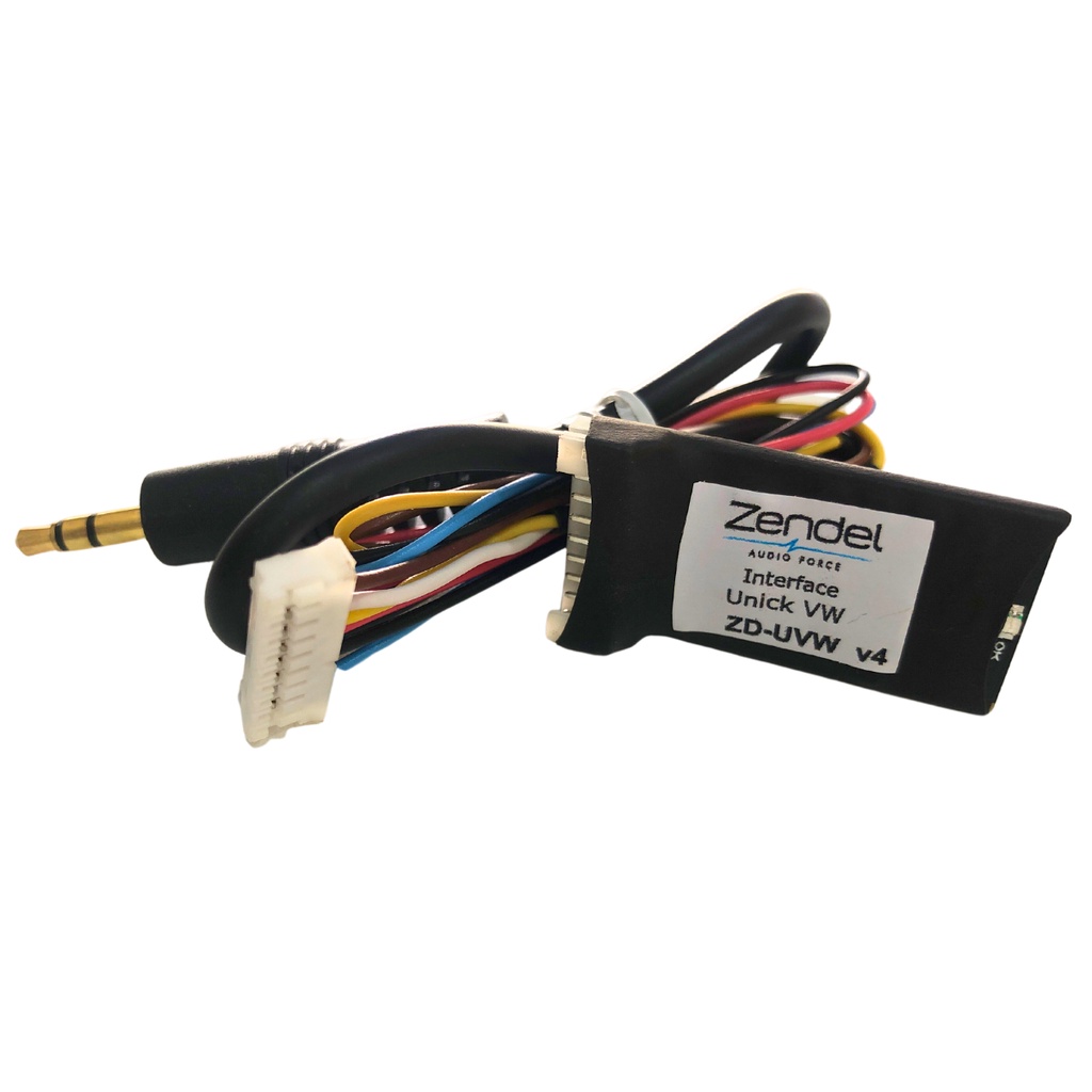 INTERFACE CONTROLE COMANDO DE SOM VOLANTE UNICK VW ZD-UVW V4 | Shopee Brasil