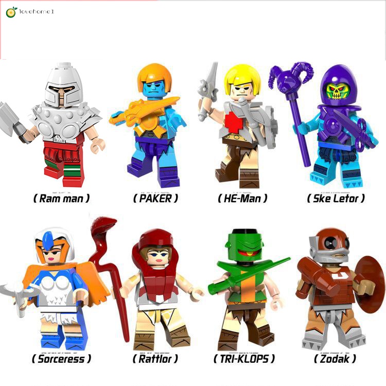 He-Man & Masters of the Universe Collection Construindo Figuras De Ação ...