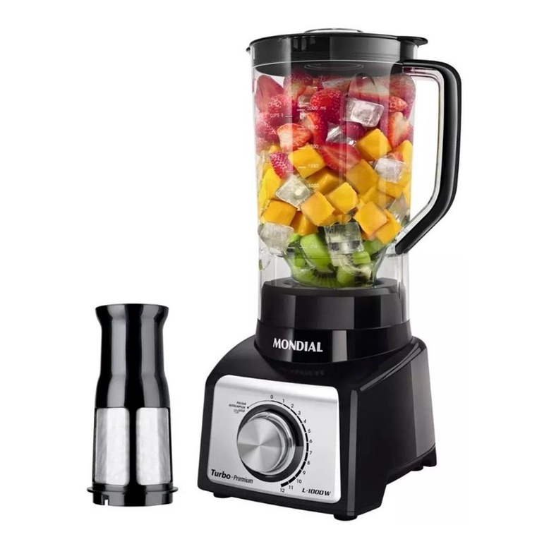 Liquidificador Mondial 1200 W Tritura Gelo Forte E Potente | Shopee Brasil