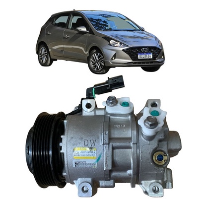 Compressor Hb20 1.0 2021 2022 2023 Original Doowon | Shopee Brasil