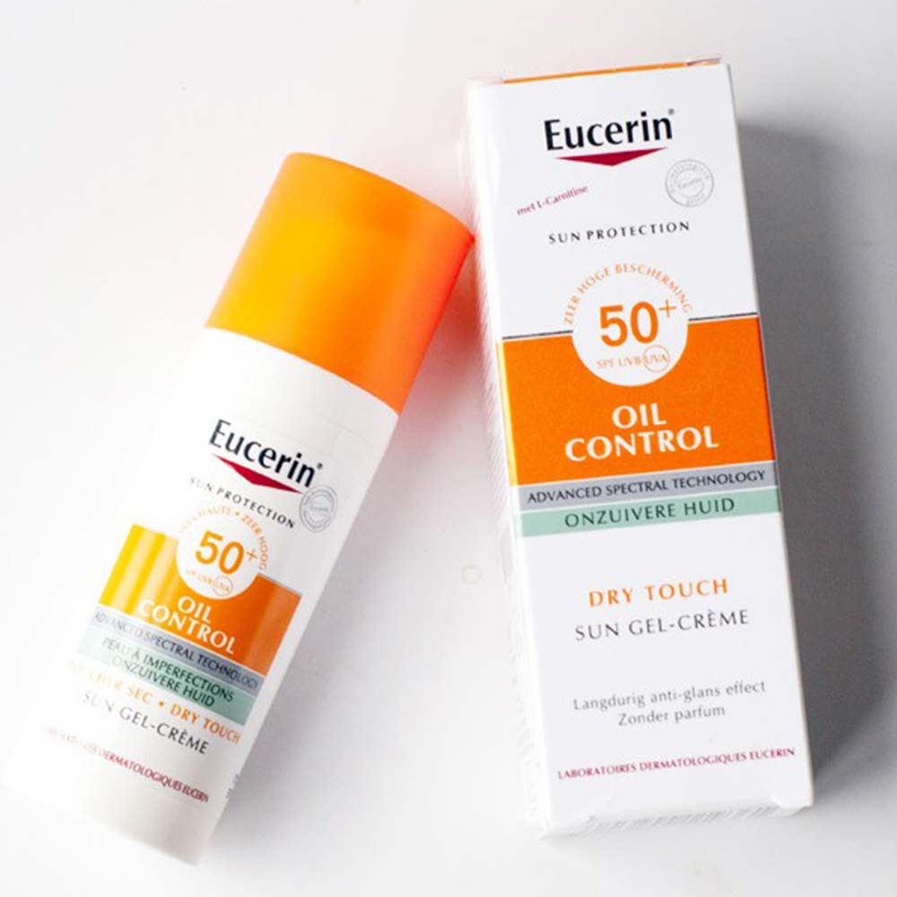 Eucerin Dry Touch Oil Control Sunscreen Sunblock SPF50+ Sun-gel cream ...