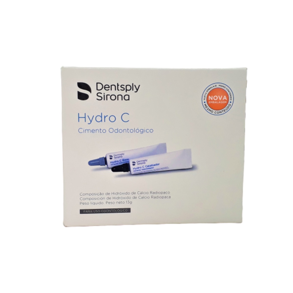 Hydro C - Cimento Forrador De Hidróxido De Cálcio - Dentsply | Shopee ...