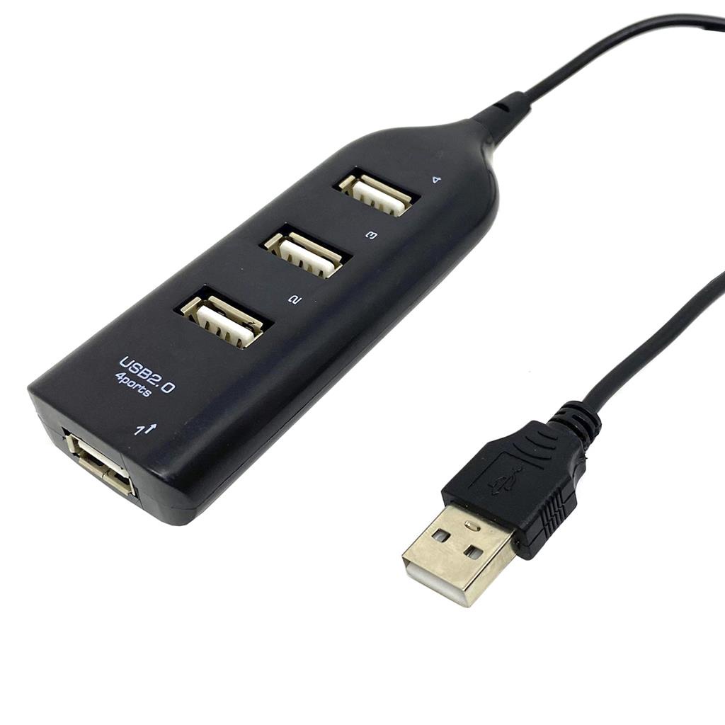 HUB 4 Portas USB 2.0 Universal Extensor Alta Velocidade Teclado Mouse ...
