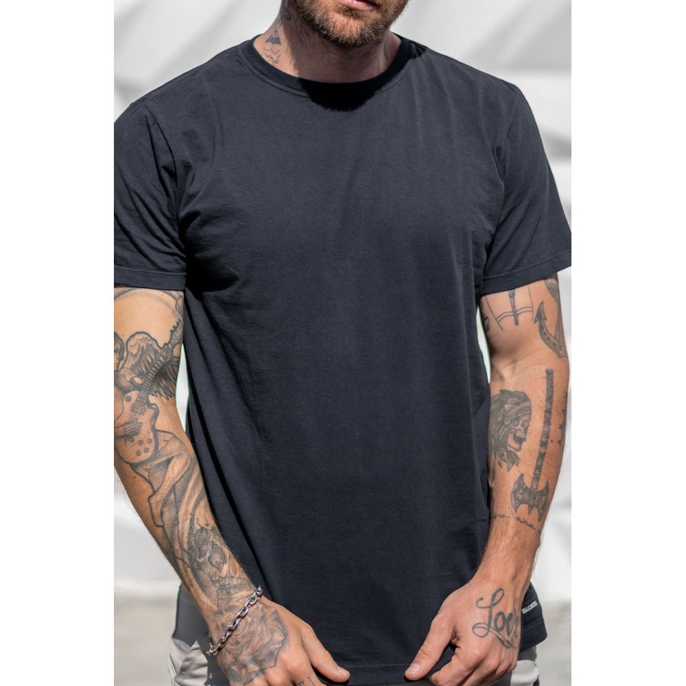Camiseta Masculina Básica SKLF Detalhe Retângulo | Shopee Brasil