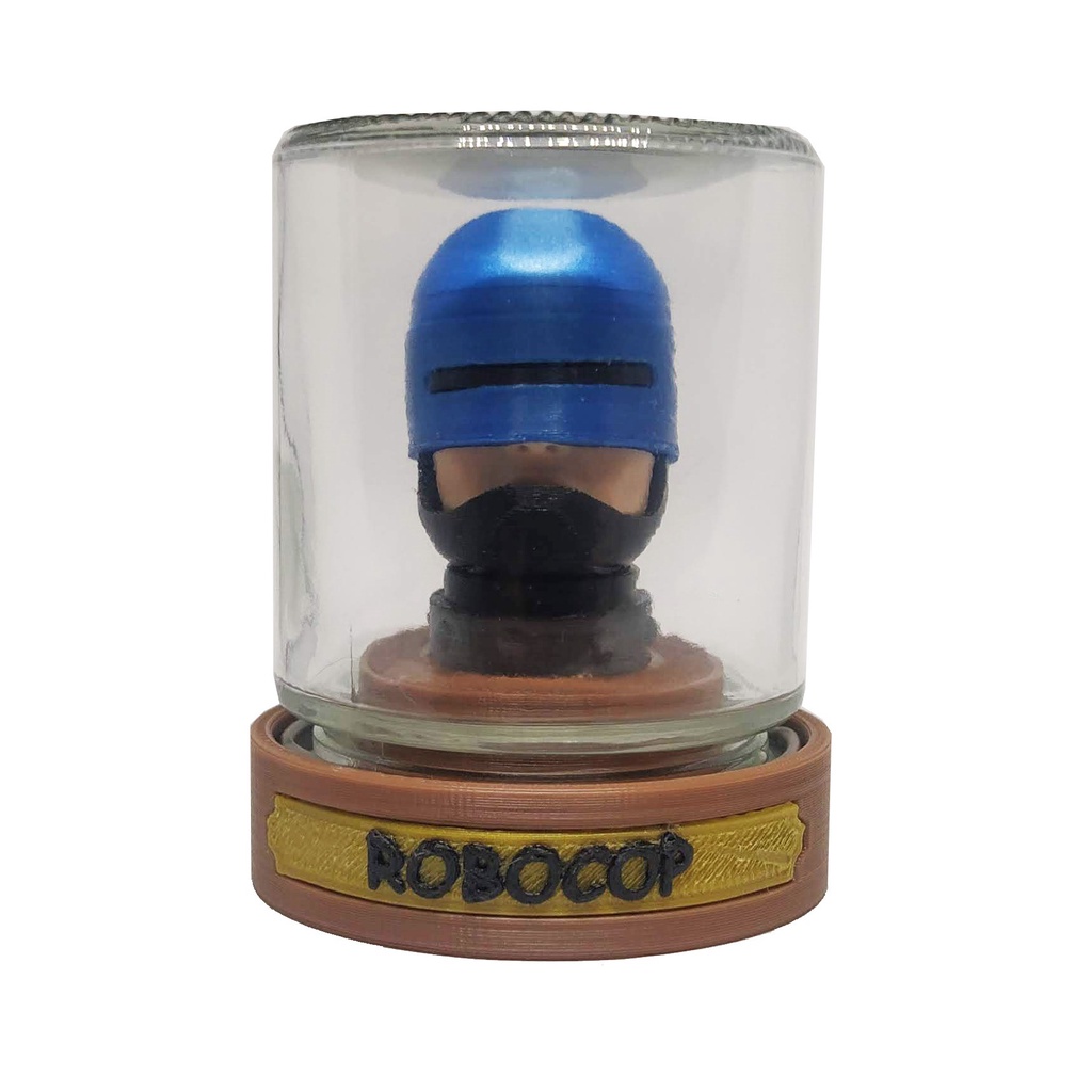 Robocop - Alex Murphy - Heads In A Jar | Shopee Brasil