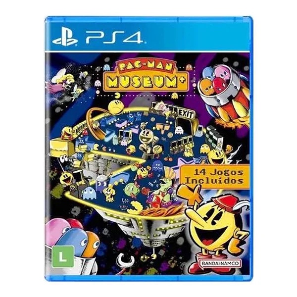 PAC-MAN MUSEUM + - PS4 | Shopee Brasil