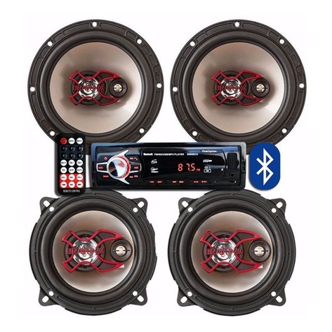 Kit Som Bluetooth Palio + 4 Alto Falante Bravox 200w | Shopee Brasil