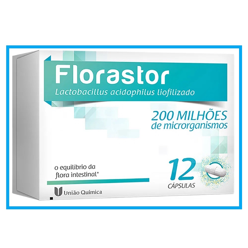 Florastor 12 Cápsulas - União Química | Shopee Brasil
