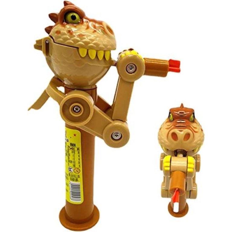 Pirulito Com Brinquedo Kids Dino Chomp - Kids Zone | Shopee Brasil