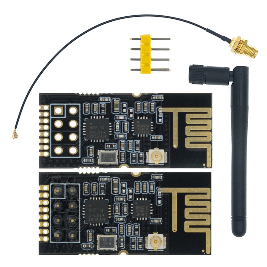 GT-24 2.4G SMD NRF24L01 1100 Metros De Longa Distância NRF24L01 + PA ...