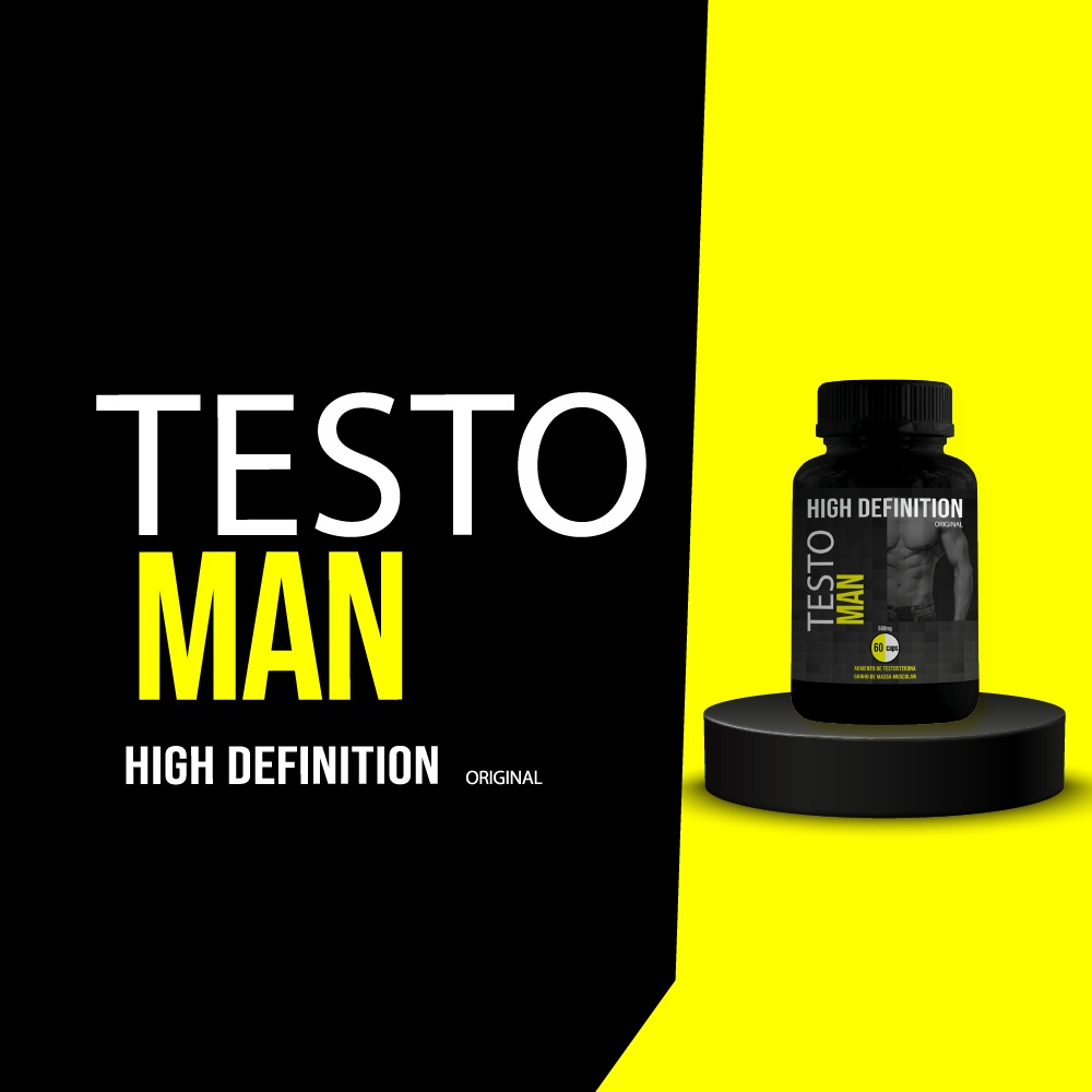 Testoman Suplemento Alimentar - 60 Caps | Shopee Brasil