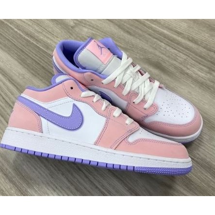 Tenis Nike Air Jordan Low Rosa/Roxo Feminino | Shopee Brasil