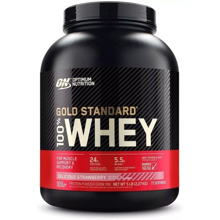 Whey Gold Standard 5,00 Lbs (2.270g) - Optimum Nutrition | Shopee Brasil