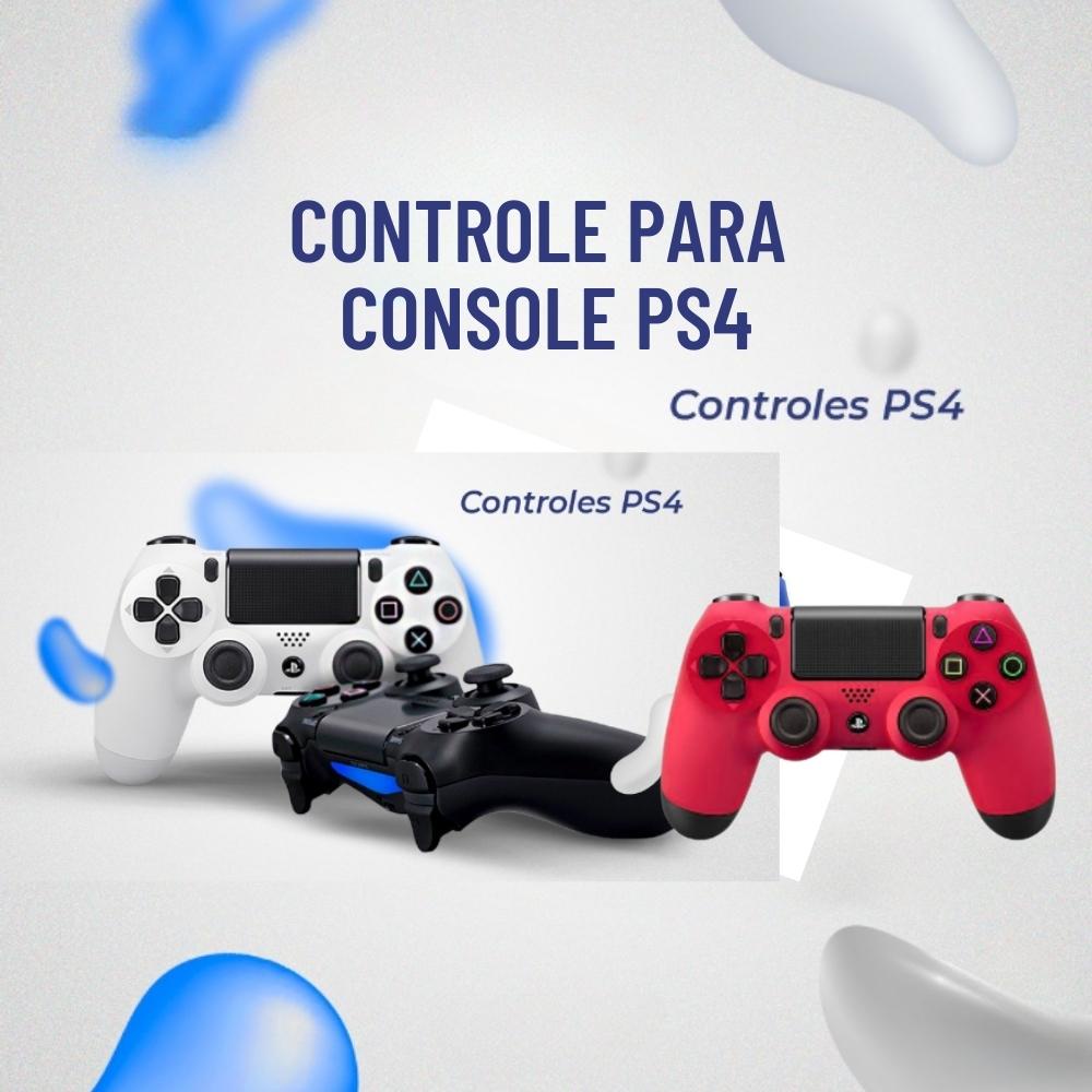 Controle Joystick Dualshock Play4 Sem Fio Gamepad Para Console Precisão ...