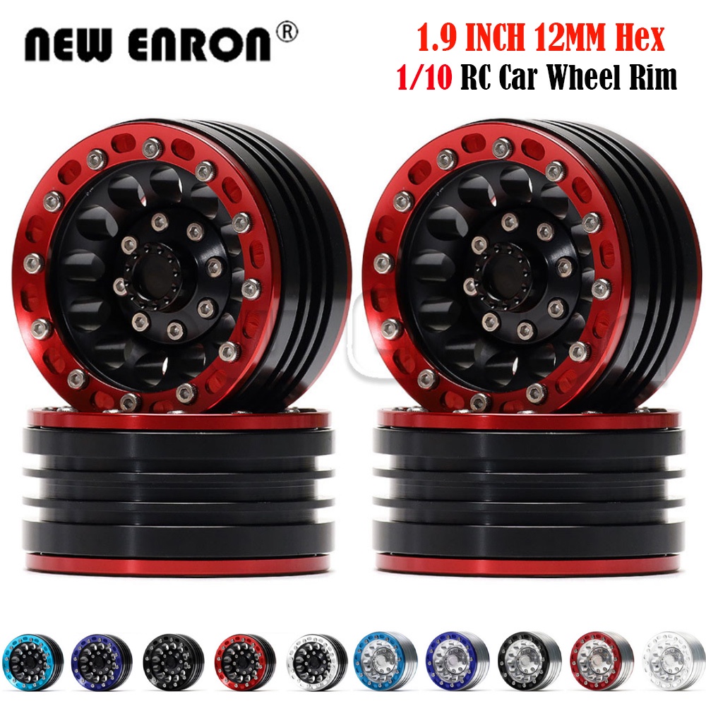 Rc 1:10 4Pc 1.9inch Liga Beadlock Hub Roda Aros Para RC Rock Crawler ...