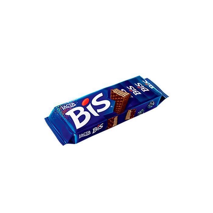 Bis de Chocolate ao Leite com 16 unidades Lacta - 100,8g | Shopee Brasil
