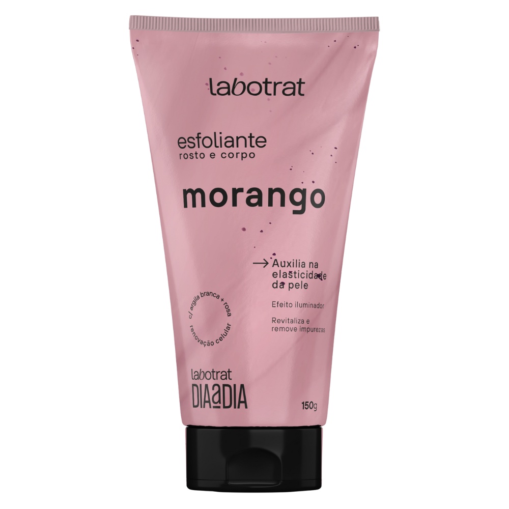 Esfoliante Rosto e Corpo Morango Argila Rosa Labotrat 150g | Shopee Brasil