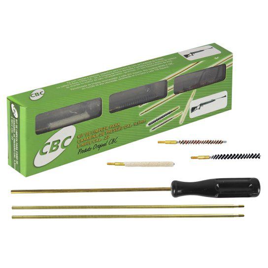KIT LIMPEZA CARABINA CBC 6.0MM ORIGINAL | Shopee Brasil