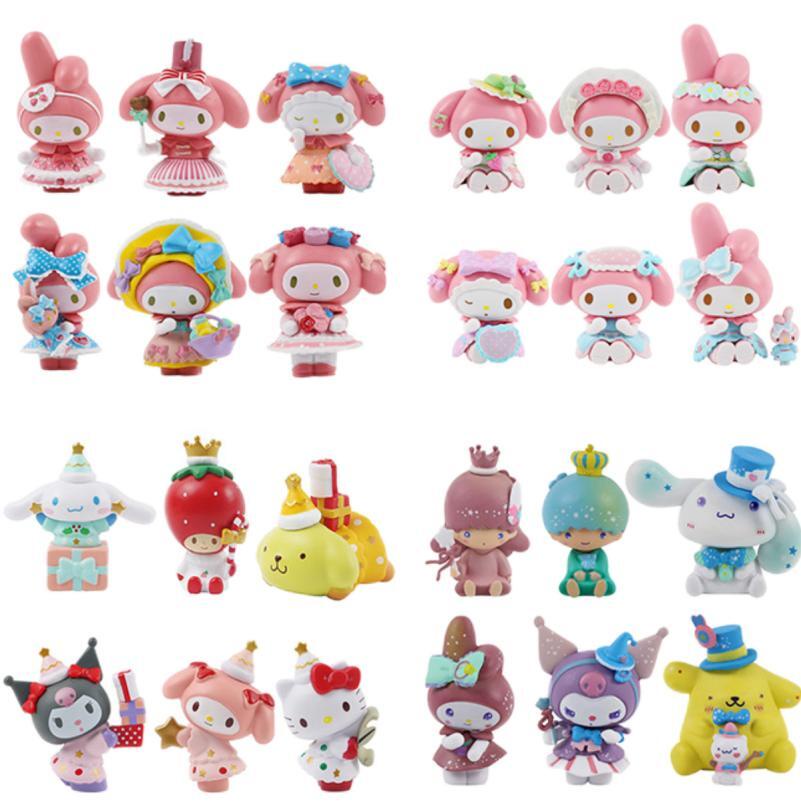 set Sanrio My Melody Figure Anime Kawaii Melody Action Figures ...