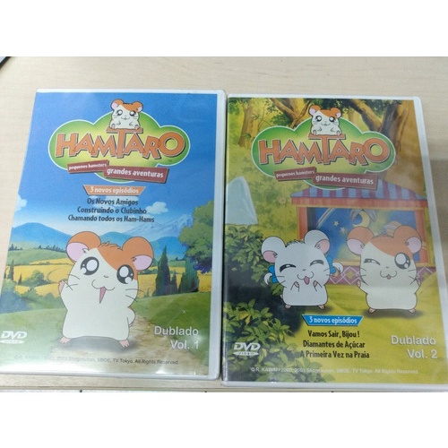 Dvd Hamtaro - Pequenos Hamsters, Grandes Aventuras Vol 1 E 2 | Shopee ...