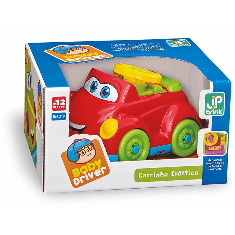 Baby Driver Carrinho Carro Brinquedo Didático Infantil Bebê | Shopee Brasil